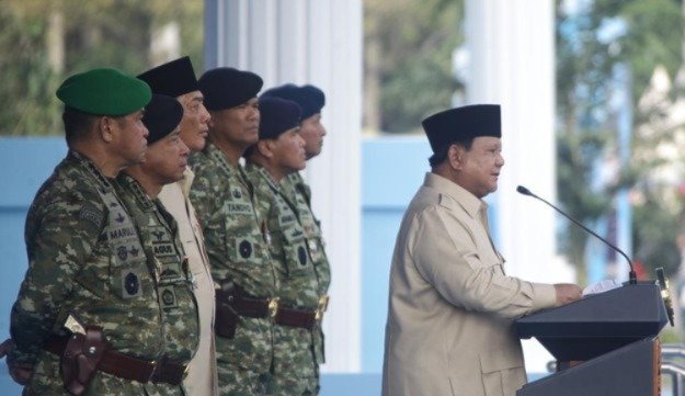 Presiden Prabowo Sebut TNI Anak Kandung Rakyat, Tekankan Kepemimpinan ...